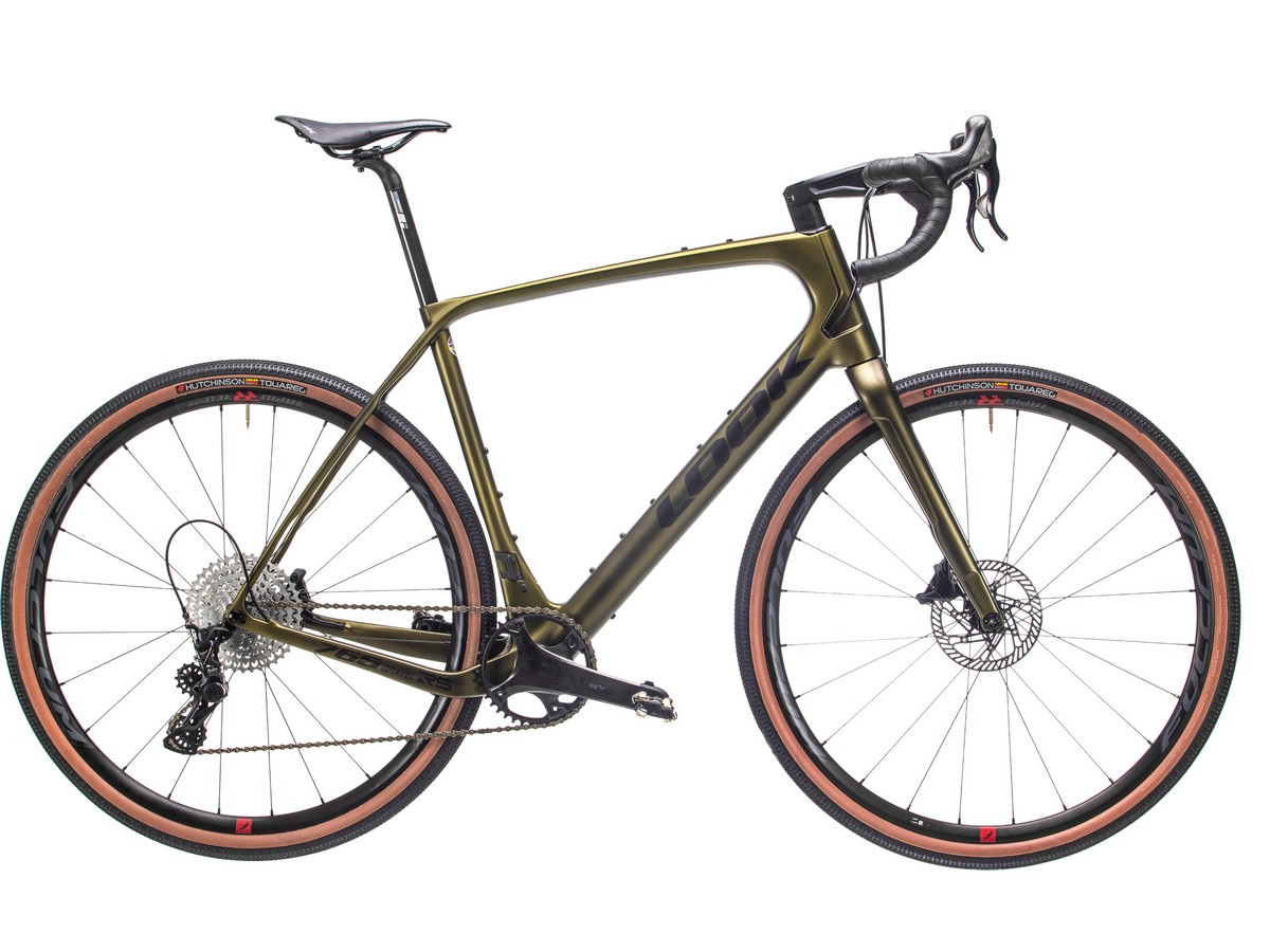 Look : Look 765 RS Gravel Disc Metallic Hope Green Satin - EKAR 1x13