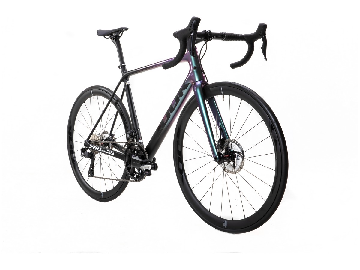 Look : Look 785 Huez RS Disc Black / Silver Chameleon ULTEGRA DI2 12V